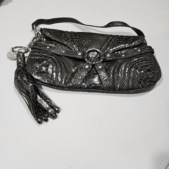 Botkier x Target | Bags | Botkier For Target Gray Faux Snakeskin Clutch ...